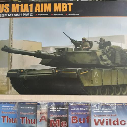 Jual Model Kit Trumpeter 1/16 US M1A1 AIM MBT - Jakarta Barat ...