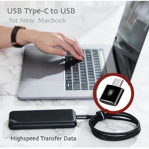 Jual Konektor USB New Macbook USB Type C to USB Mungil Simple Baseus ...