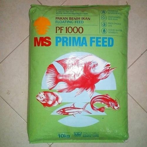 Jual PF1000 10kg Pakan Pelet Makanan Benih Ikan MS Prima Feed PF 1000 ...