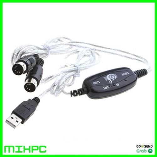 Jual USB MIDI Cable Converter PC to Music Keyboard Adapter Cable ...