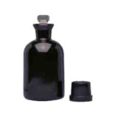 Jual BOTOL BOD. 300ml. Back PVC Coated. Botol Kaca BOD Amber. WHEATON ...