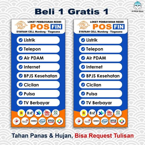 Jual BANNER POSFIN SPANDUK KANTOR POS - Kab. Jombang - KYROS_Store ...