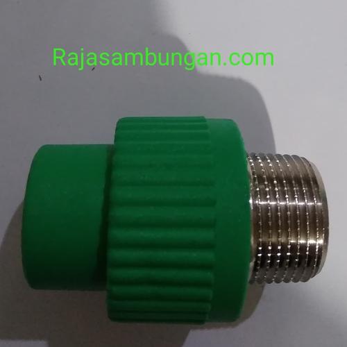 Jual Male Thread Joint 50 mm x 1 1/2 Inch PP-R Rucika Sok Drat Luar ...