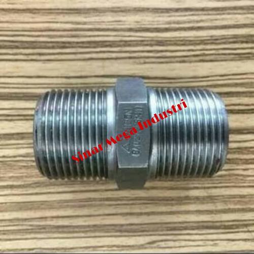 Jual Double Nepel Besi ukuran drat 1/2" (inch) - Double Nepel CLASS ...