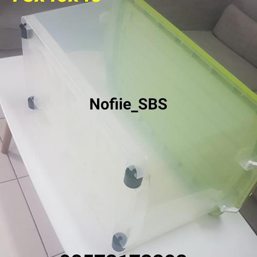Jual Box Container 90 Liter Transparan Tutup Solid - Kota Surabaya ...