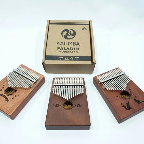 Jual Kalimba Merk Paladin Original 17 Nada Tipe K-17 Warna Coklat ...