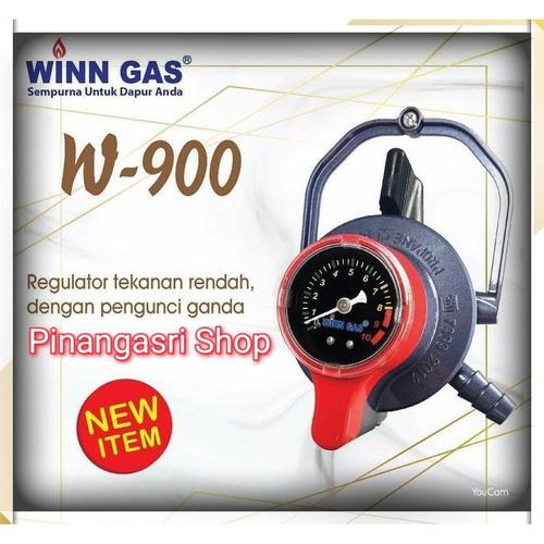 Jual Regulator Winn Gas W 900 M - Meter - Regulator Kompor Gas Triple ...