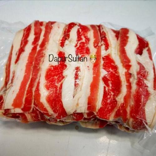 Jual BEEF Slice AUS 500gr HALAL Daging Sapi slice Yoshinoya Shabu ...