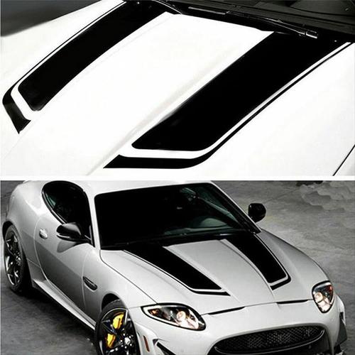 Jual Stiker Mobil Striping Black Racing Hood - Kap Mesin Sticker - Kota ...