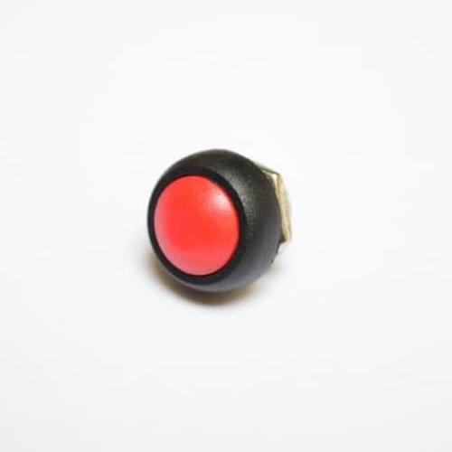 Jual tombol plastik hitam merah 12mm push button switch - Kota Bandung ...
