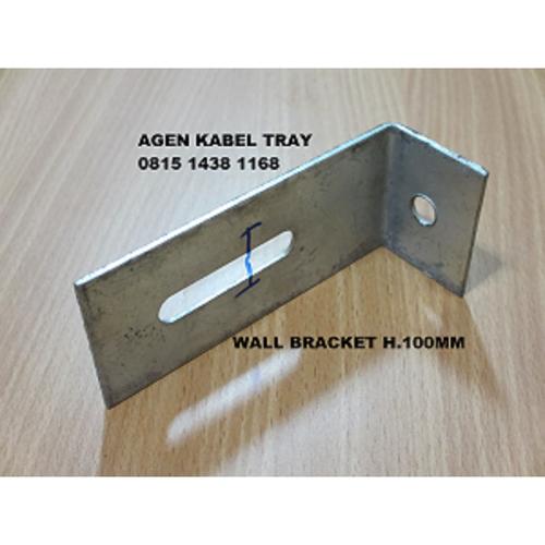 Jual WALL BRACKET H.100MM HOTDIP GALVANIS - SIKU SUPPORT TRAY KE TEMBOK ...