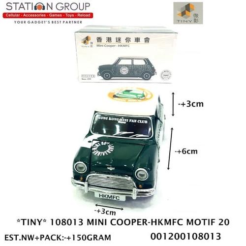 Jual TINY DIECAST 108013 MINI COOPER-HKMFC MOTIF 20 - Kota Samarinda ...