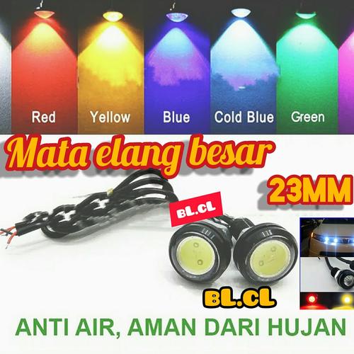 Jual LAMPU LED MATA ELANG DRL LED EAGLE EYE 23MM / BAUT MATA ELANG 23MM - Biru Muda - Kota ...
