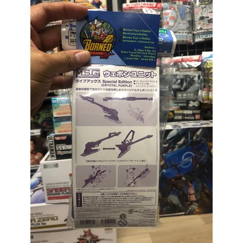 Jual Kotobukiya Weapon Unit 05 Ex Live Axe Special Edition ( Crystal ...