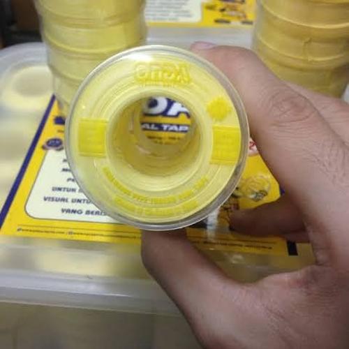 Jual Seal Tape ONDA Warna Kuning Yellow - Isolasi Fitting , Kran Air ...
