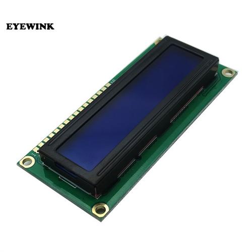 Jual LCD display 1602 16x2 16 2 16*2 biru blue hijau/kuning green ...