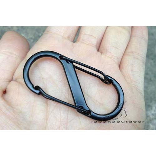 Jual Carabiner Mini S-Biner Karabiner S Snap Alumunium Gantungan ...