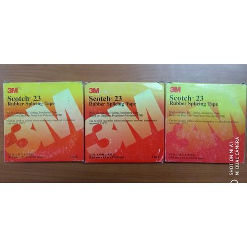 Jual 3M Isolasi Listrik Scotch 23 Rubber Splicing ( BARU , produk lama ...