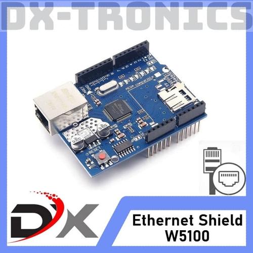 Jual Ethernet Shield W5100 LAN Arduino Compatible - Jakarta Barat - DX ...