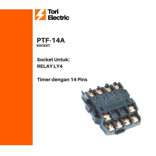 Jual Socket Relay LY4 14 pin PTF-14A Relai - Kota Bandung - Tori ...