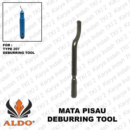 Jual Mata Pisau Deburring Tool ALDO 207 Debur Knife Blade Metal HSS ...