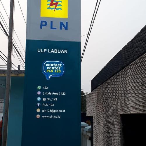 Jual PYLON SIGN (TOTEM PLN) - Kota Tangerang - partisi pameran roy ...
