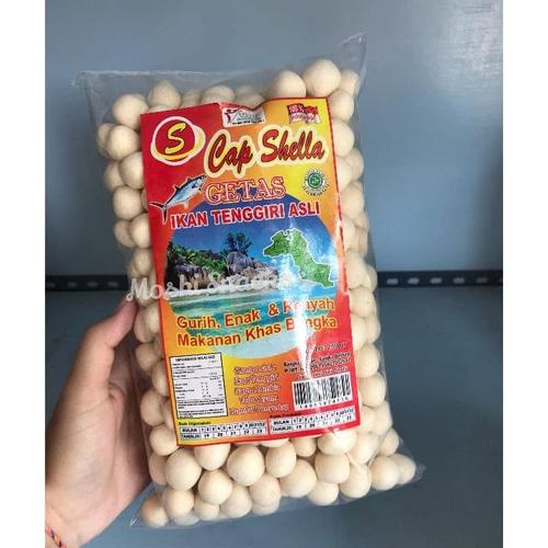 Jual Getes Super Ikan Tenggiri Cap Shella 250gr / Getas Kerupuk Bangka ...