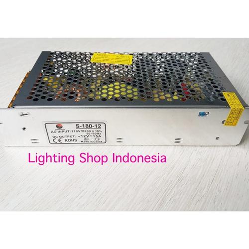 Jual Adaptor led 12v 15A power supply Trafo - premium 15A - Jakarta ...