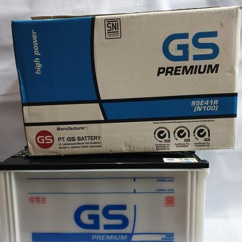 Jual Aki GS Astra Premium Basah N 100 Aki Mobil N100 Baterai GS Premium ...