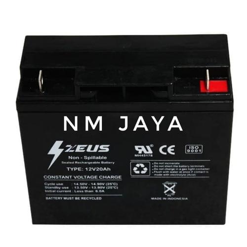 Jual Aki Solar Panel Deep Cycle VRLA Zeus 12V 20Ah 12 V 20 AH ISO9001 ...