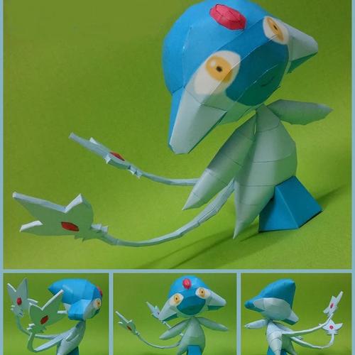 Jual DIY Papercraft Figure Anime Pokemon Azelf - Kota Bandung ...