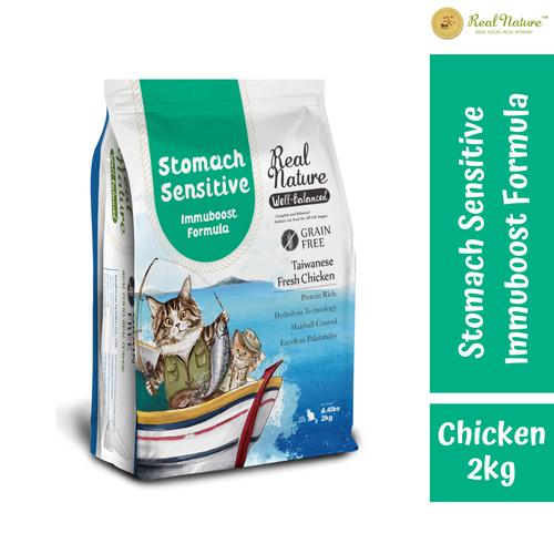 Jual REAL NATURE - CAT FOOD Stomach sensitive - Chicken 2kg - Jakarta ...