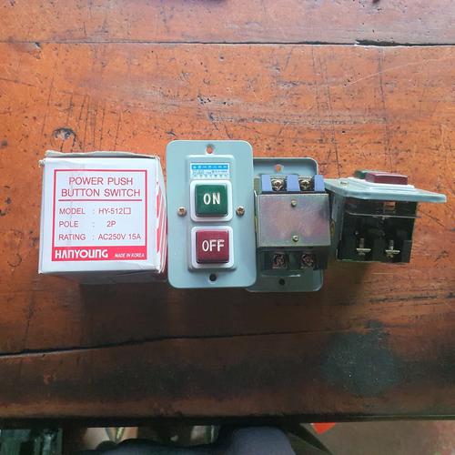 Jual Power Push Button Switch / Push Button Switch ON/OFF Hanyoung HY ...