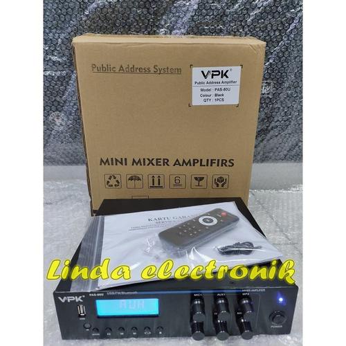 Jual Amplifier Public Address Vpk Pas80u 80watt ORYGINAL Pas 80u ...