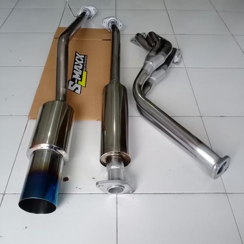 Jual Knalpot Mobil Suzuki Katana Jimny Fullset Pemasangan sistem Baud ...