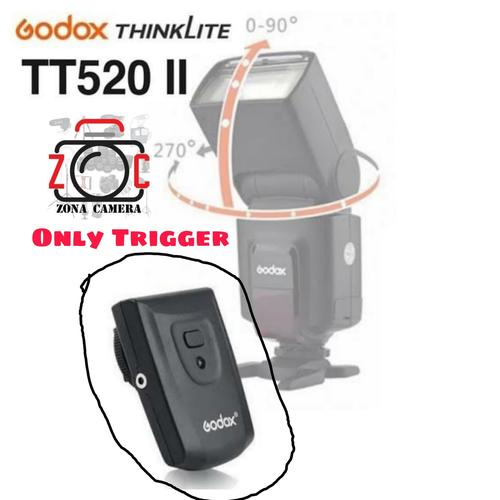 Jual Trigger Godox TT520 II Only Flash TT520II Transmiiter Saja Studio ...