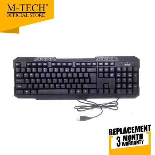 Jual M-TECH ORIGINAL KEYBOARD PC LAPTOP MULTIMEDIA FULL SIZE MTK 03 ...
