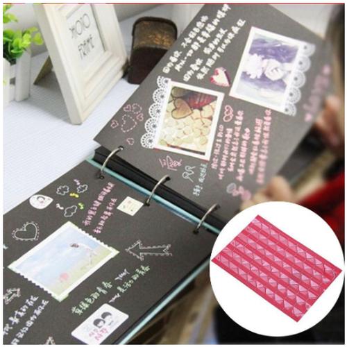 Jual Corner Sticker Decoration PVC Plastic - Photo Album/Frame ...