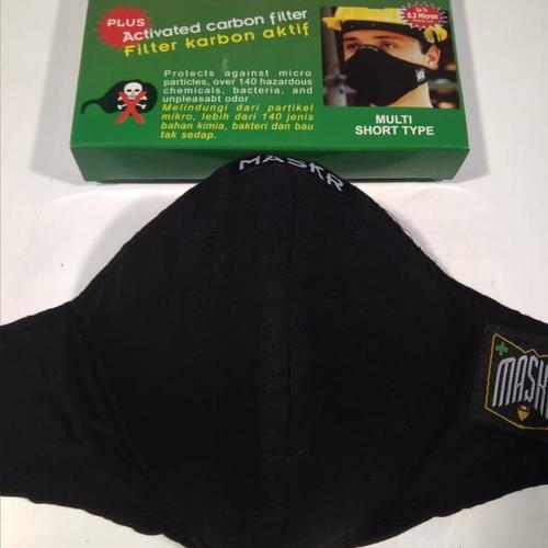 Jual Masker Kain Hitam Karbon Aktif Maskr - Kota Surabaya - JatoResmi ...
