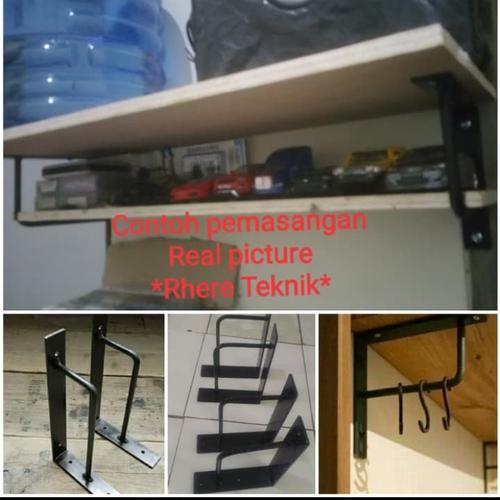 Jual plat siku besi papan ambalan 45cm - Kab. Bogor - Cahaya Abadi Las ...