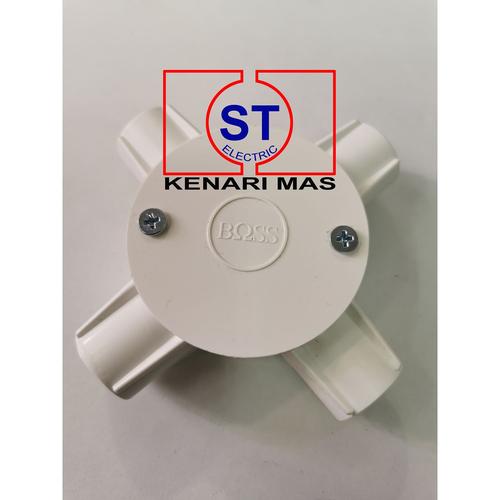 Jual T dus / Tdus / Tedus 20mm CABANG 4 BOSS Putih - Jakarta Pusat - ST ...