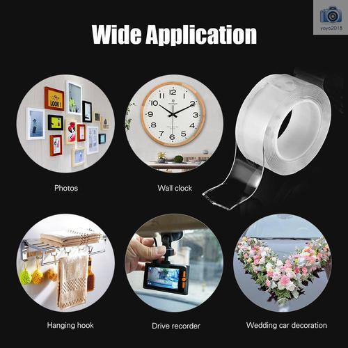 Jual 1m/3.3ft Washable Traceless Double-sided Adhesive Tape Removable - Jakarta Pusat ...