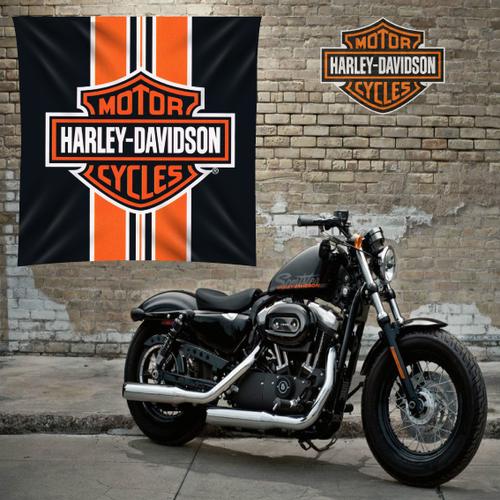 Jual Bendera Motor Club/Klub Harley Davidson Flag Banner - HD LINE ...