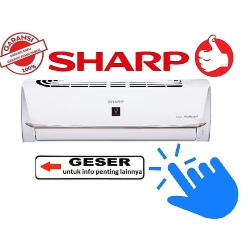 Jual SHARP AC 1/2 PK AH AP5UHL-LOW WATT tanpa PASANG PIPA 5M - Kota ...