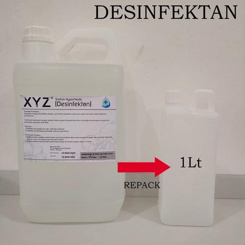 Jual JE Cairan Desinfektan Ukuran 1 Liter Disinfectant Kemasan Repack 1 ...