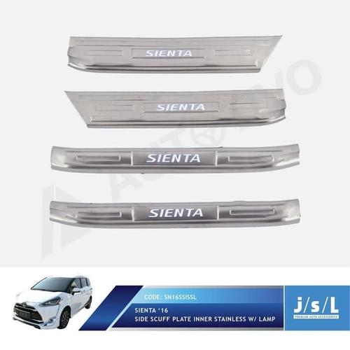 Jual JSL Original JSL Sillplate Samping Dalam Lampu Toyota Sienta Inner ...