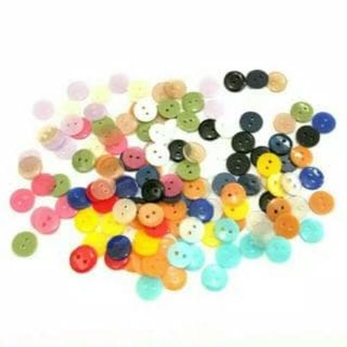 Jual WARNA WARNI Isi 144 pcs Diameter 11 mm - Kancing Baju Gepeng ...