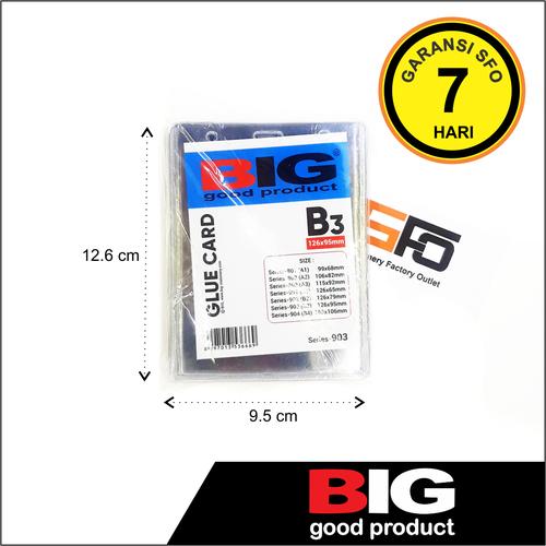 Jual ID Card Mika Big B3 126mm x 95mm (Name Tag / Glue Card / Card ...