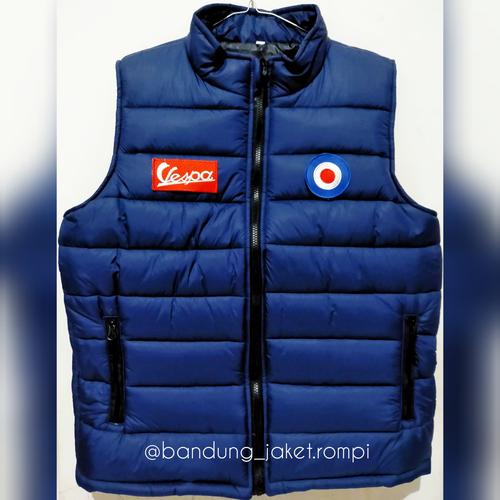 Jual ROMPI VEST PARASUT VESPA TEBAL SIZE 3XL (2 PATCH BORDIR) - Kota ...