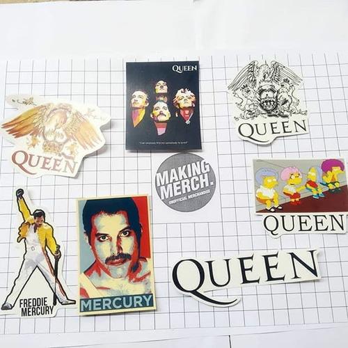 Jual STIKER BAND QUEEN - Kab. Malang - MAKING MERCH | Tokopedia
